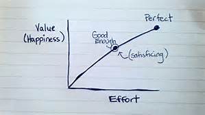 Satisfice Your Work With Care – Efficient Librarian